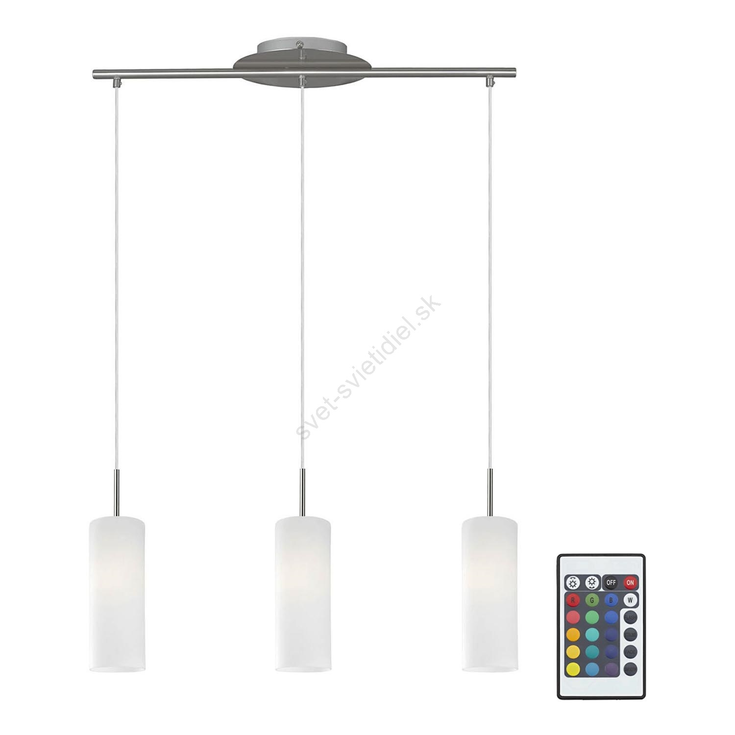 Eglo 75252 - LED Stmievateľný luster ELLUNO-C 3xE27/7,5W/230V | Svet ...