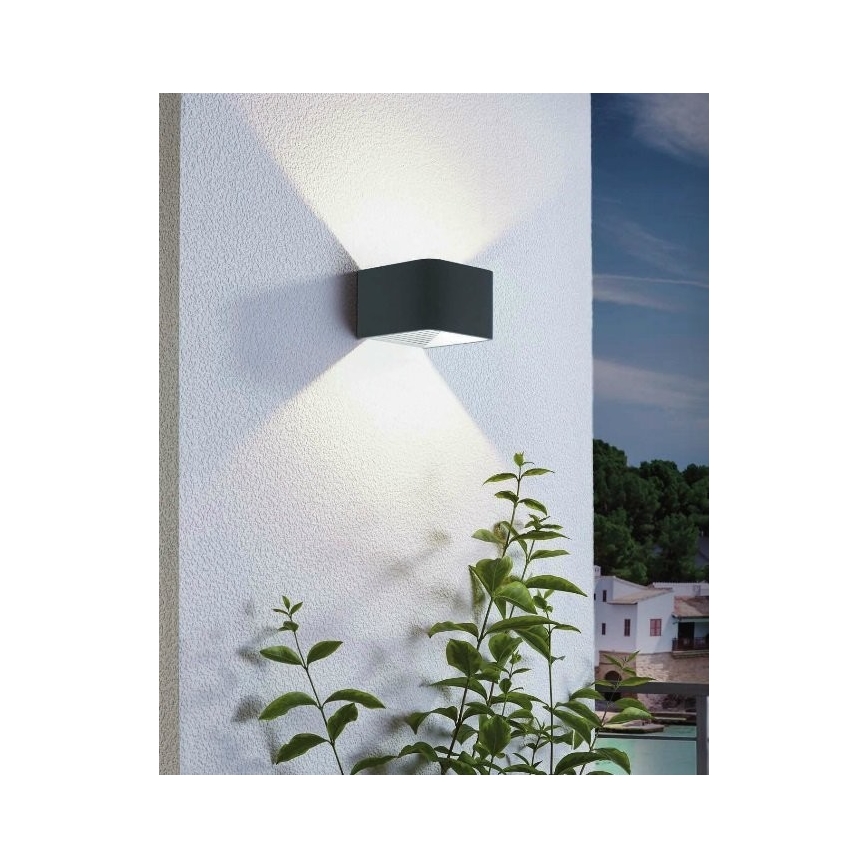 Eglo 78974 - LED Vonkajšie nástenné svietidlo DONINNI 1xLED/6W/230V ...