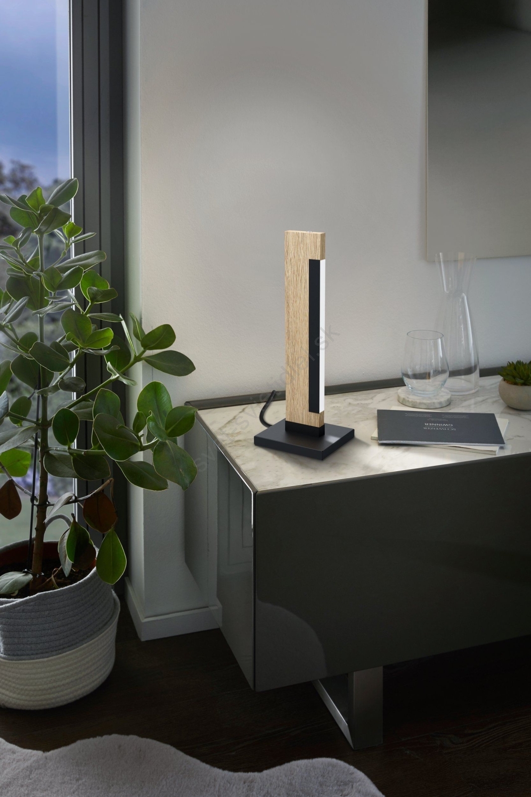 Eglo 99295 - LED Stmievateľná stojacia lampa CAMACHO LED/6,5W/230V ...