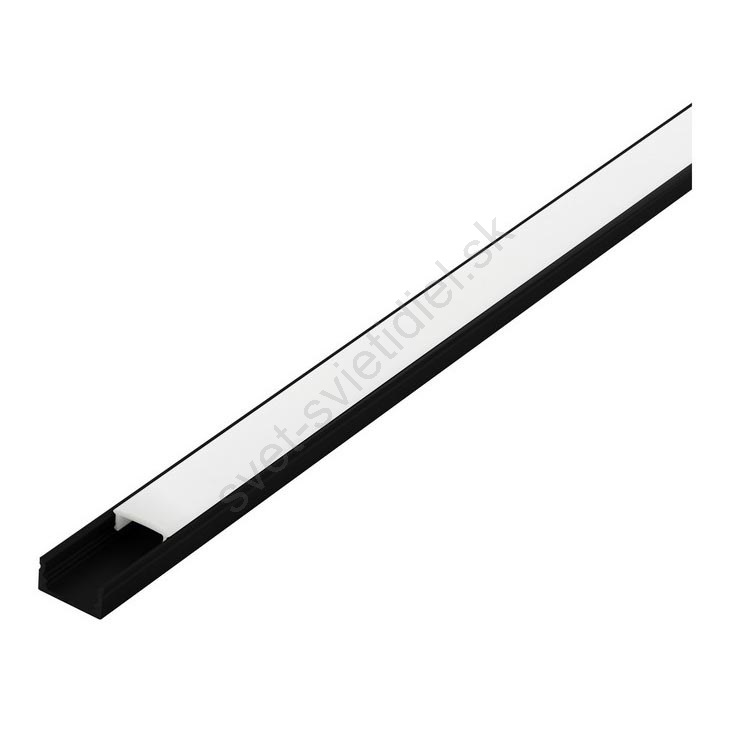 Eglo 98917 - Vstavaný profil pre LED pásiky SURFACE 17x9x1000 mm | Svet ...