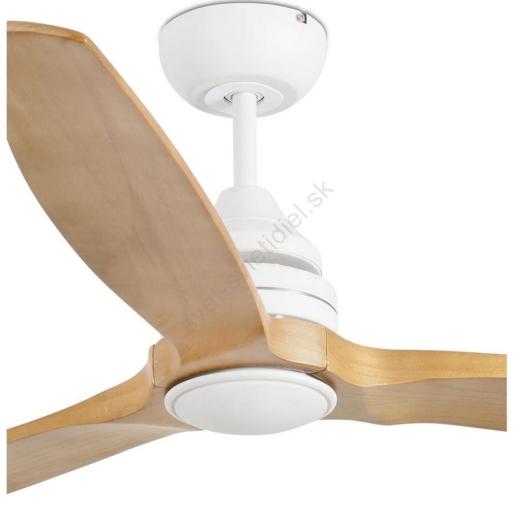 FARO 33727 - LED Stropný ventilátor ALO LED/16W/230V biela/hnedá + DO ...