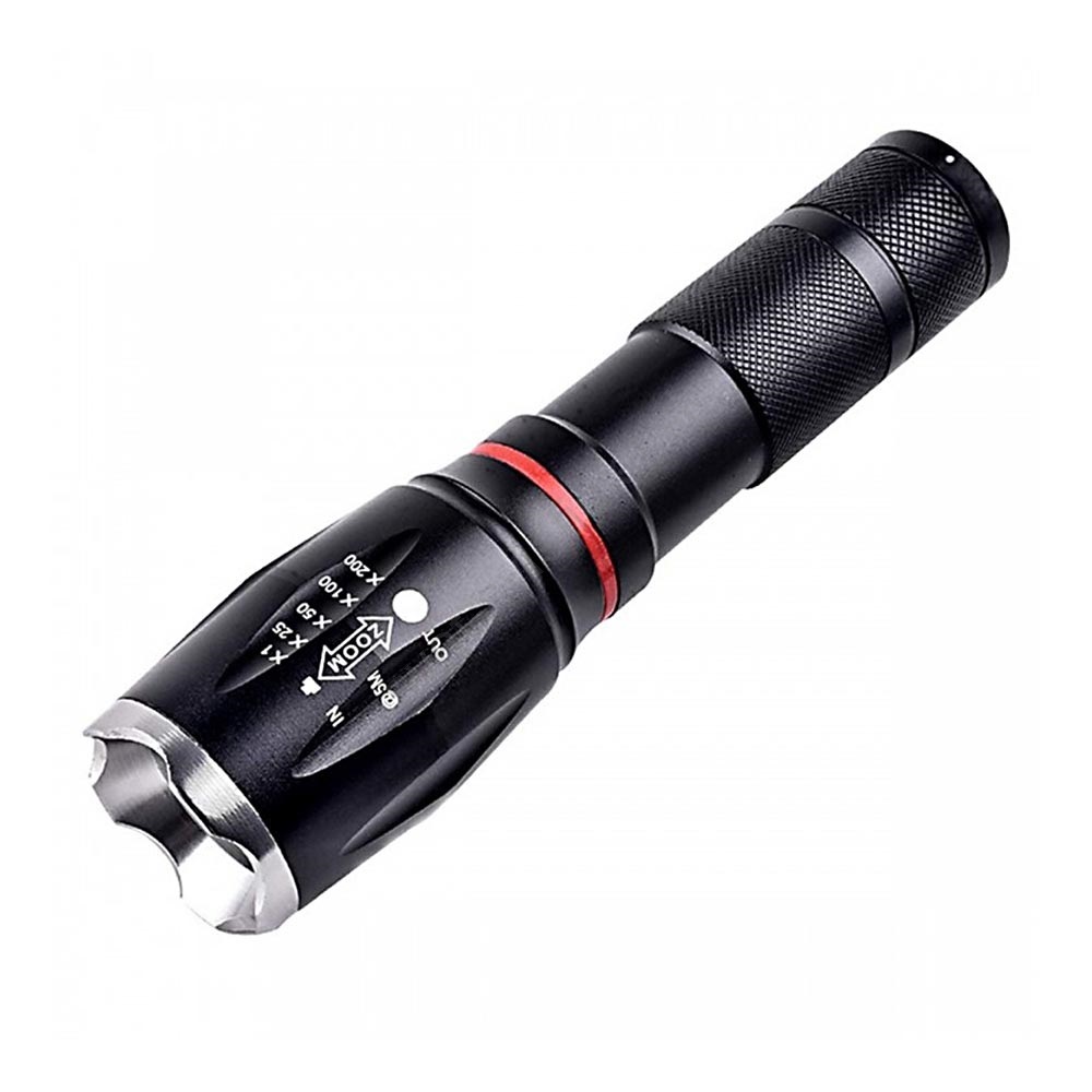LED Baterka 2xT6/10W/3xAAA + LED/3W | Svet svietidiel
