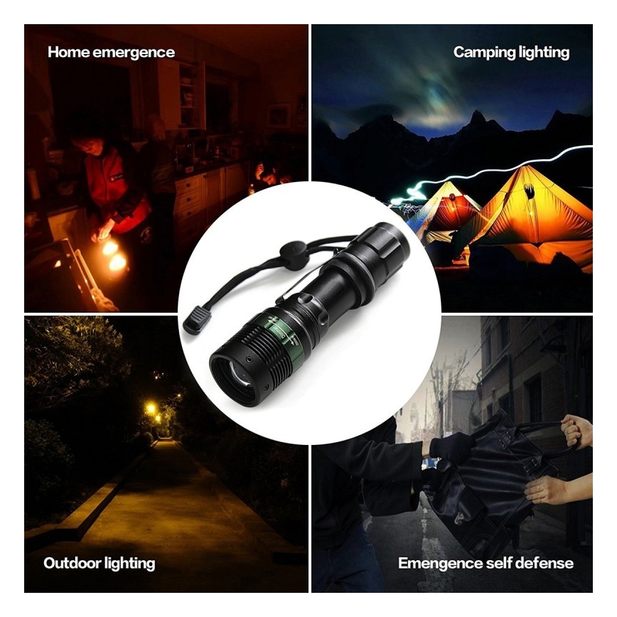 LED Baterka LED/3W/3xAAA | Svet svietidiel
