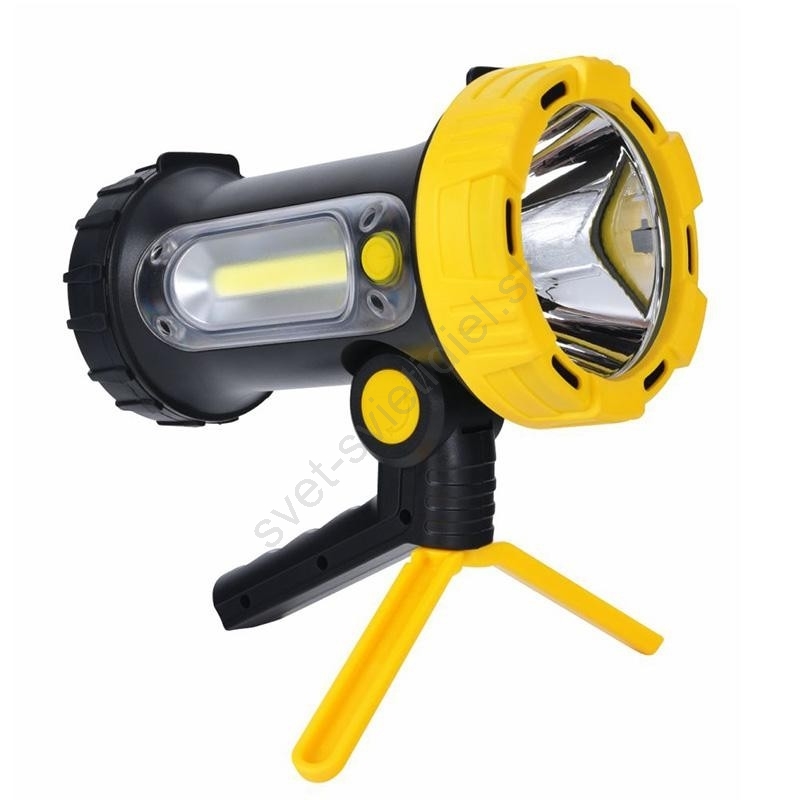 LED Nabíjacia baterka LED/5W/4000mA + LED/3W | Svet svietidiel