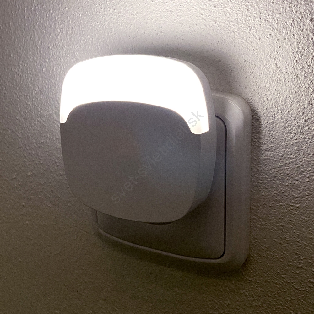 LED Nočne svetlo so senzorom SAMSUNG CHIP LED/0,5W/230V 65mm 4000K ...