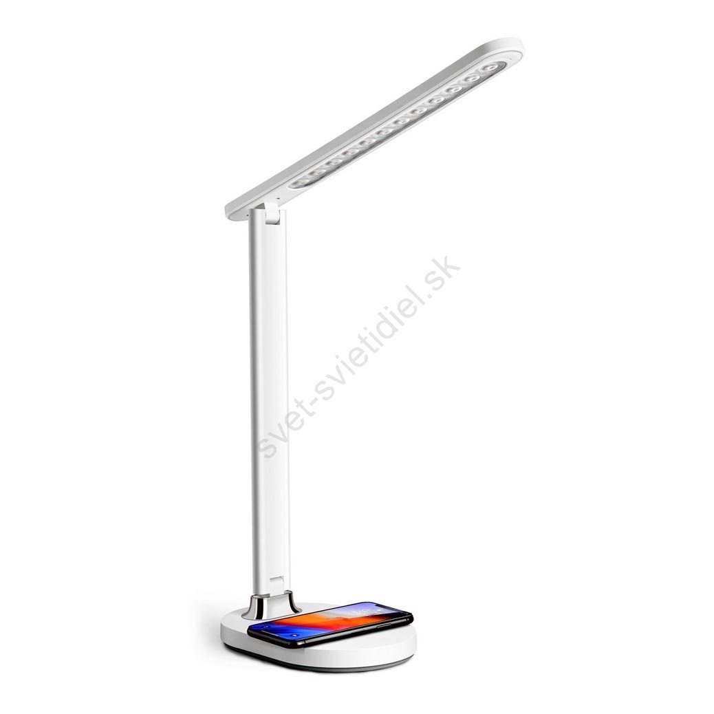 LED Stolná lampa LED/18W/230V s bezdrôtovým nabíjaním | Svet svietidiel