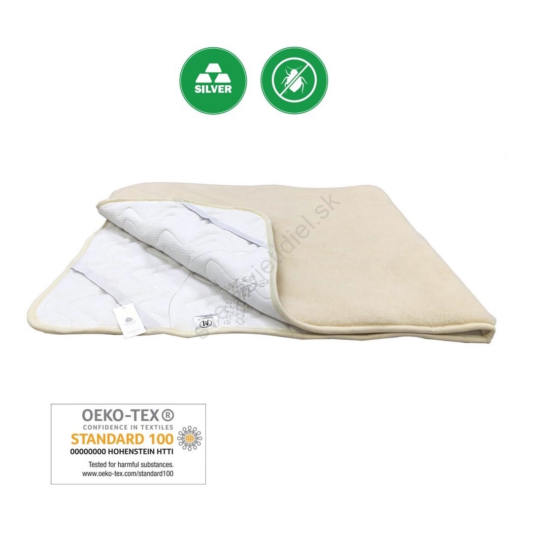 Monarch - Chránič matraca WOOL 90x200 cm | Svet svietidiel