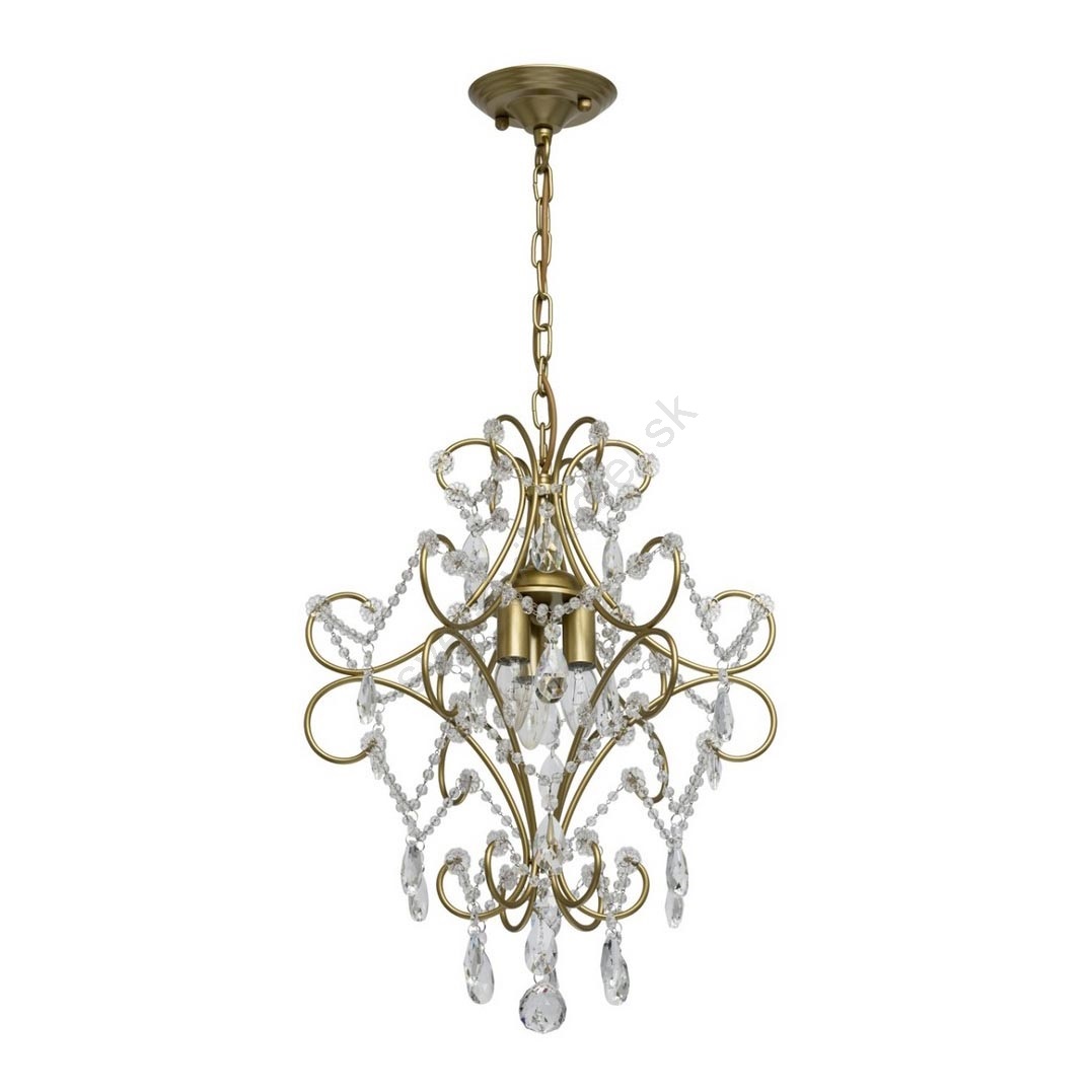 MW-LIGHT - Krištáľový luster na reťazi ADELE 3xE14/40W/230V | Svet ...
