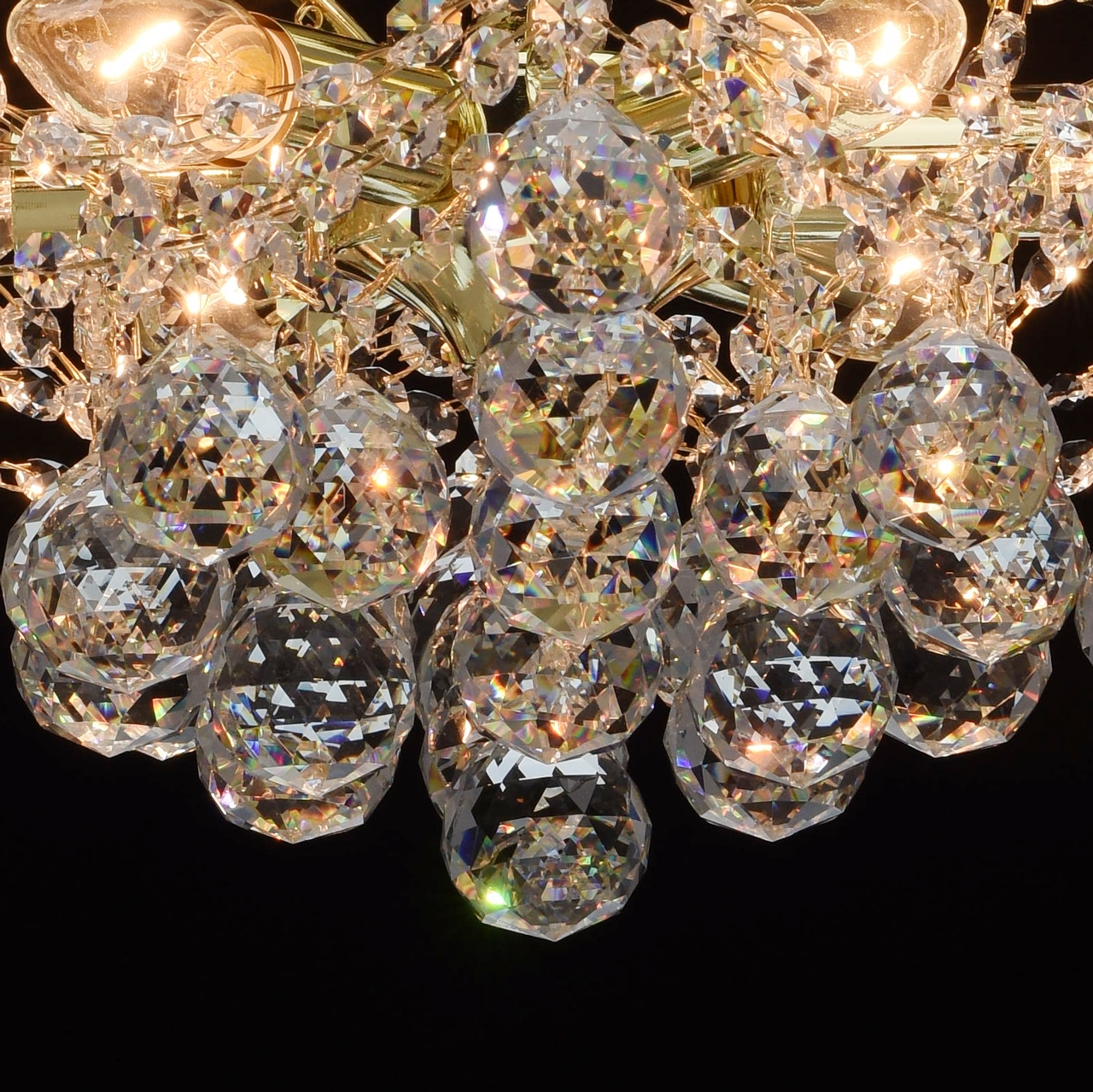 MW-LIGHT - Krištáľový luster na reťazi CRYSTAL 6xE14/60W/230V | Svet ...