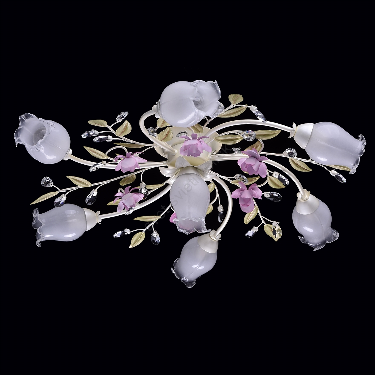 MW-LIGHT - Prisadený luster FLORA 7xE14/40W/230V | Svet svietidiel