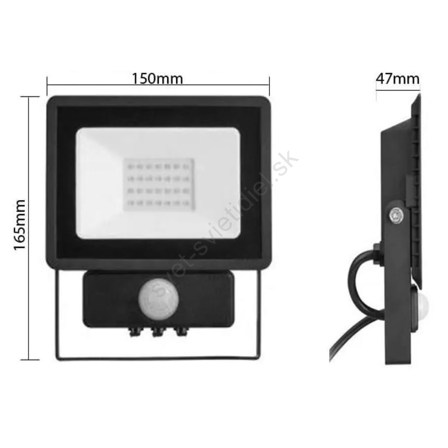 Philips - LED Reflektor so senzorom DECOFLOOD LED/20W/230V IP65 | Svet svietidiel