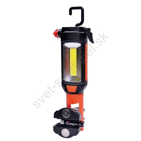 Solight WL112 - LED Multifunkčná baterka LED/3W + LED/1W, 3xAAA IP44 ...