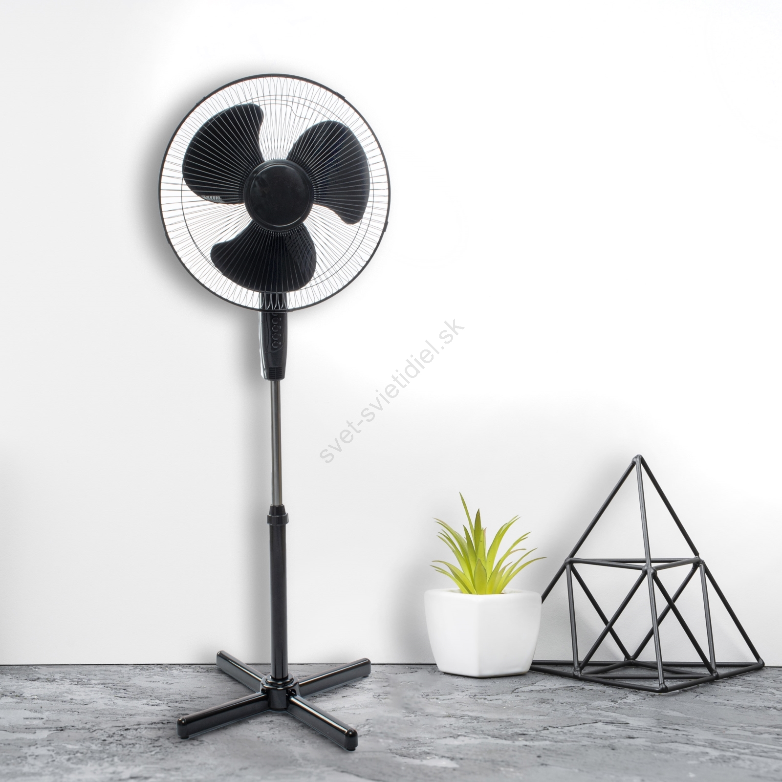 Stojanový ventilátor STANDING 128 cm 40W | Svet svietidiel