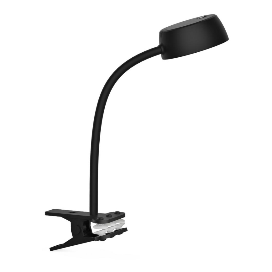 Top Light - LED Stolná lampa s klipom LED/4,5W/230V čierna | Svet ...