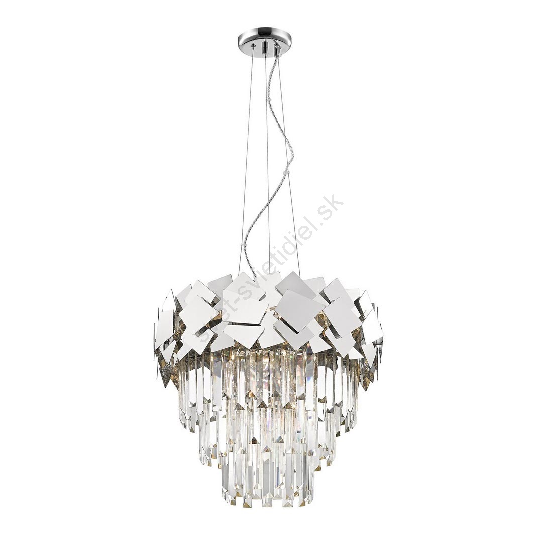 Zuma Line P0506-06A-F4AC - Krištáľový luster na lanku QUASAR 6xE14/40W ...